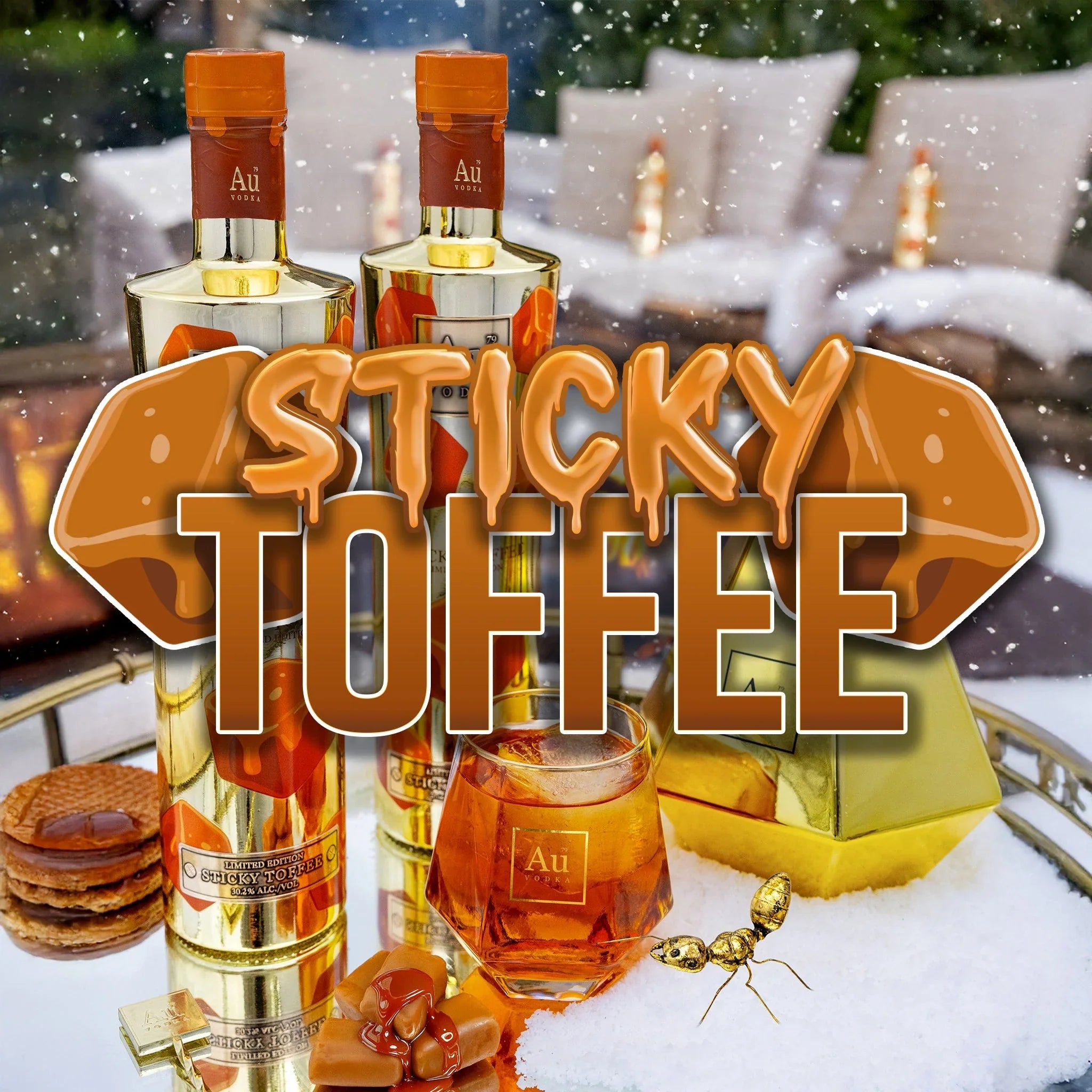 Sticky Toffee Vodka Collection - Au Vodka Europe