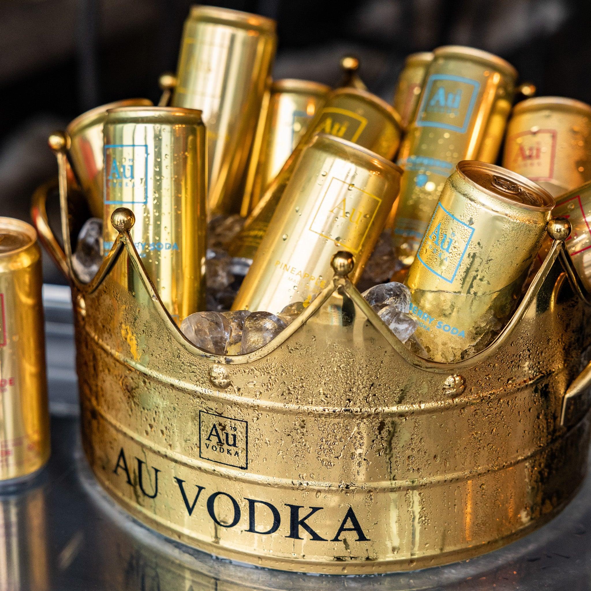 Au Crown Ice Bucket 10L – Au Vodka Europe